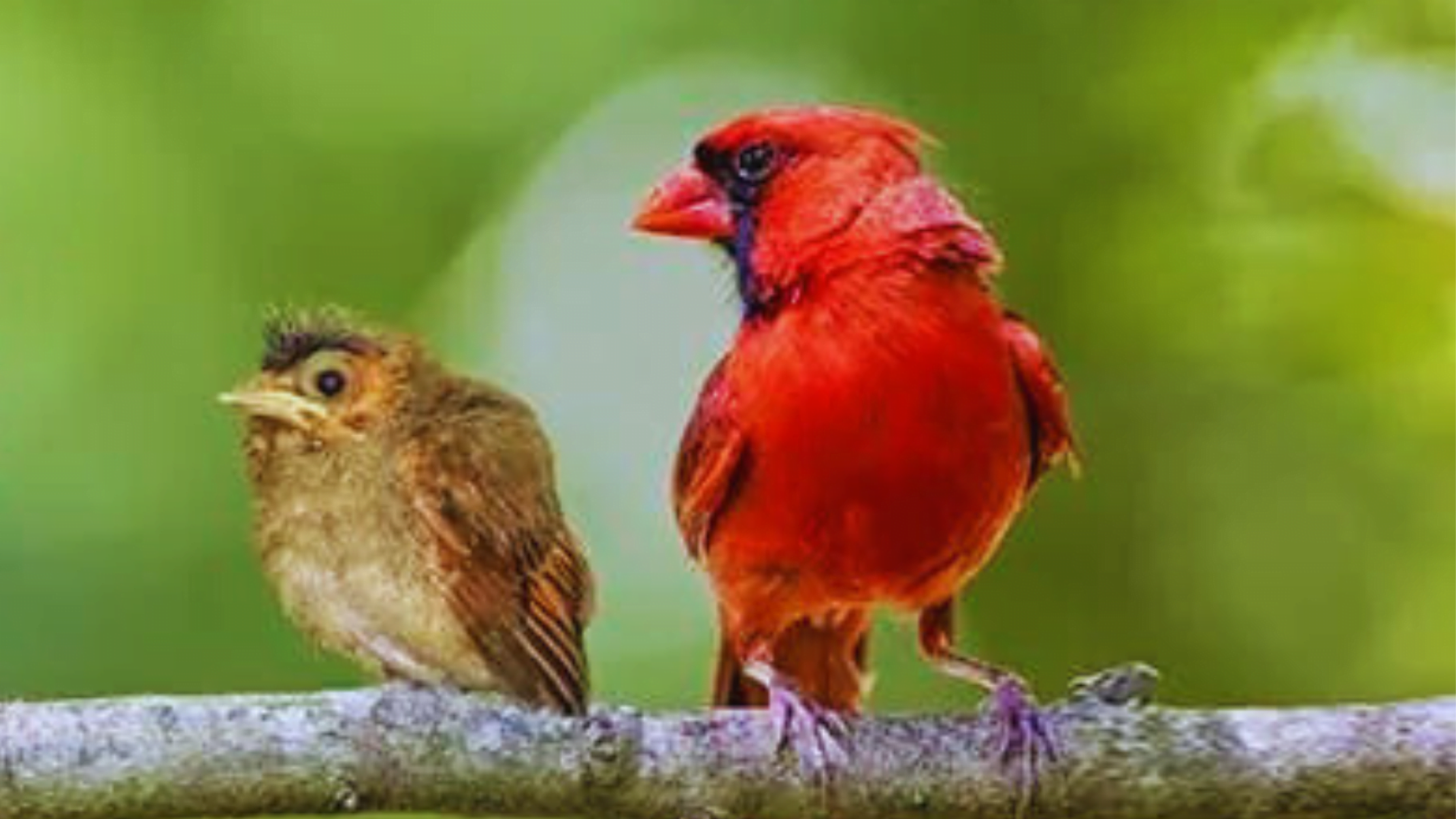 Baby Cardinal: Adorable Encounters With Young Scarlet Songbirds ...